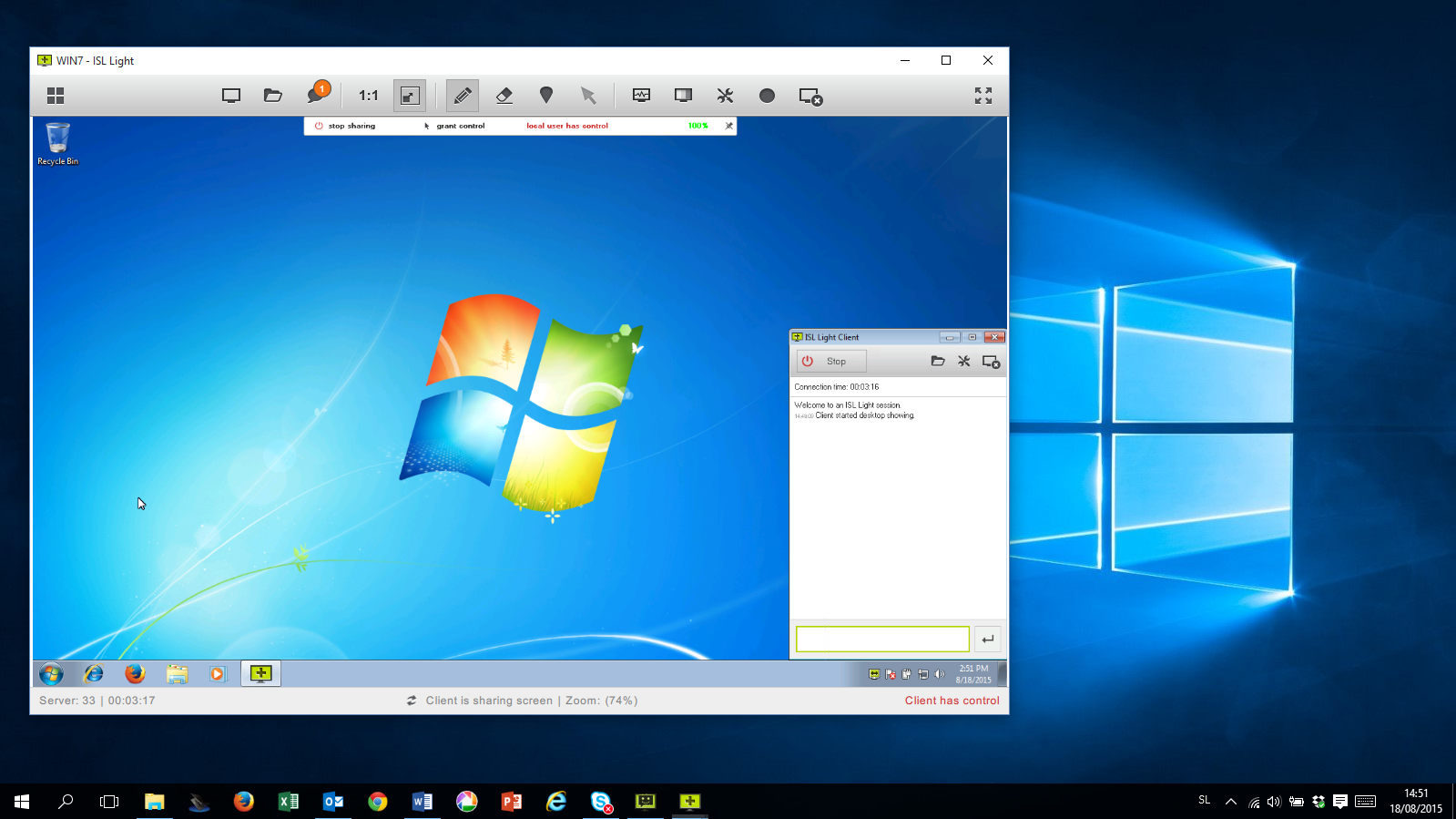 ISL Light ready for Windows 10 | ISL Online Blog
